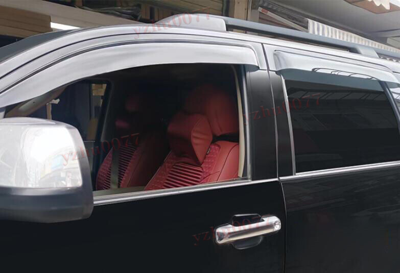 2008-2022 For Toyota Sequoia Smoke Black Window Visor Vent Sun Rain ...