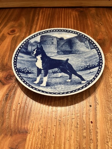 Boxer - Dog Plate made in Denmark European Porcelain | eBay