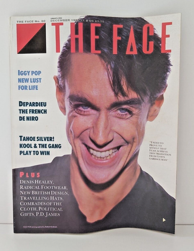 MAGAZINE The Face N° 80 année 1986 en parfait état cover IGGY POP | eBay