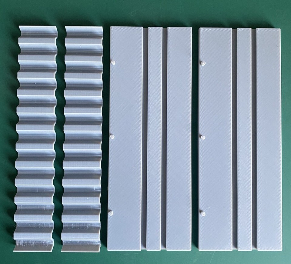 N Gauge Harbour Wall - Canal Dock Model Railway Scenery Kit | eBay UK