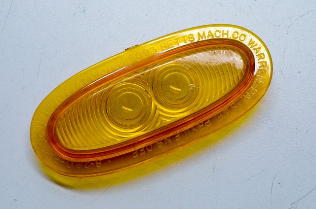 S200 Betts Marker Light 522093 Amber Lens Cover for sale online | eBay