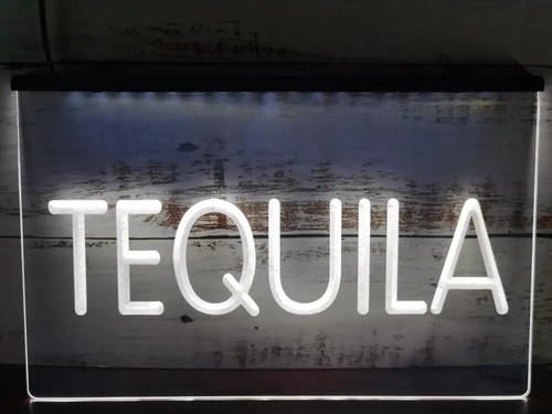 Tequila Open Bar LED Neon Light Sign Display Man Cave Garage Pub Wall ...