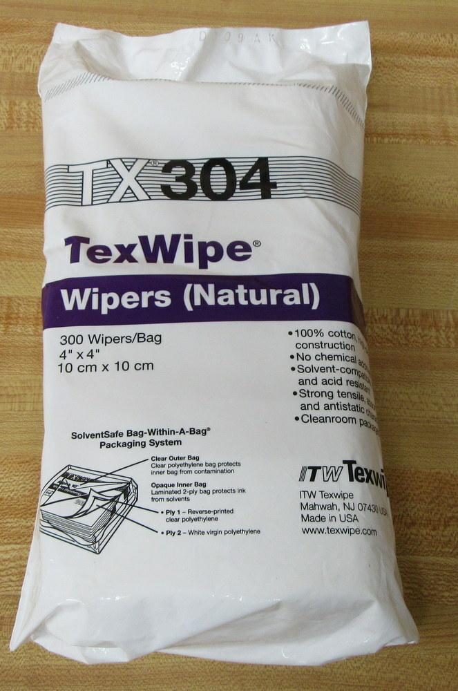 ITW Texwipe TX304 Cleanroom Wiper (Pack of 1200) | eBay