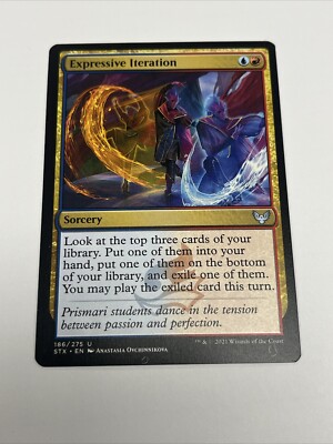 Mtg Misprint Printer Hickey Ink Error Expressive Iteration Sorcery ...
