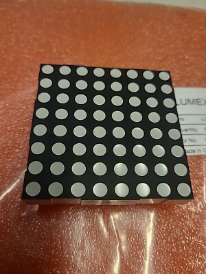 Lot Of 65 Lumex LDM-232488MI DOT Matrix. 64 Leds Per Piece. 2.3/8×2.3/8 ...