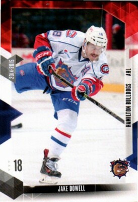Jake Dowell 2014-15 Hamilton Bulldogs | eBay
