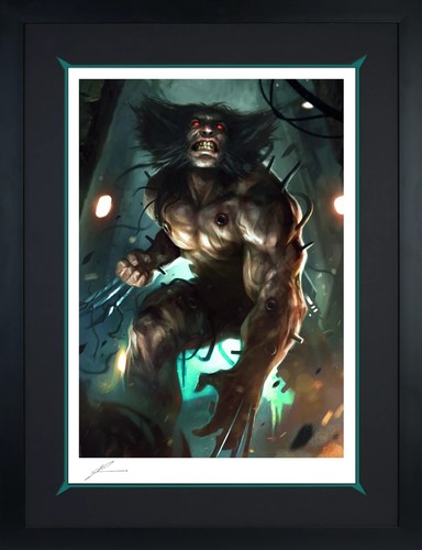 Wolverine Weapon X Fine Art Print Sideshow Framed Richard Luong Ltd 350 ...