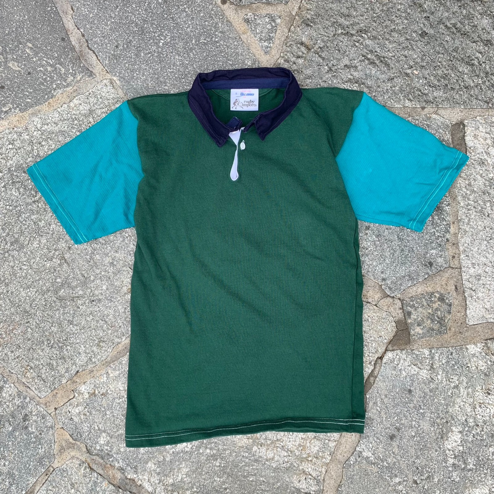 Rugby Imports Halbro Rugby Polo Shirt Made in USA Sma… - Gem