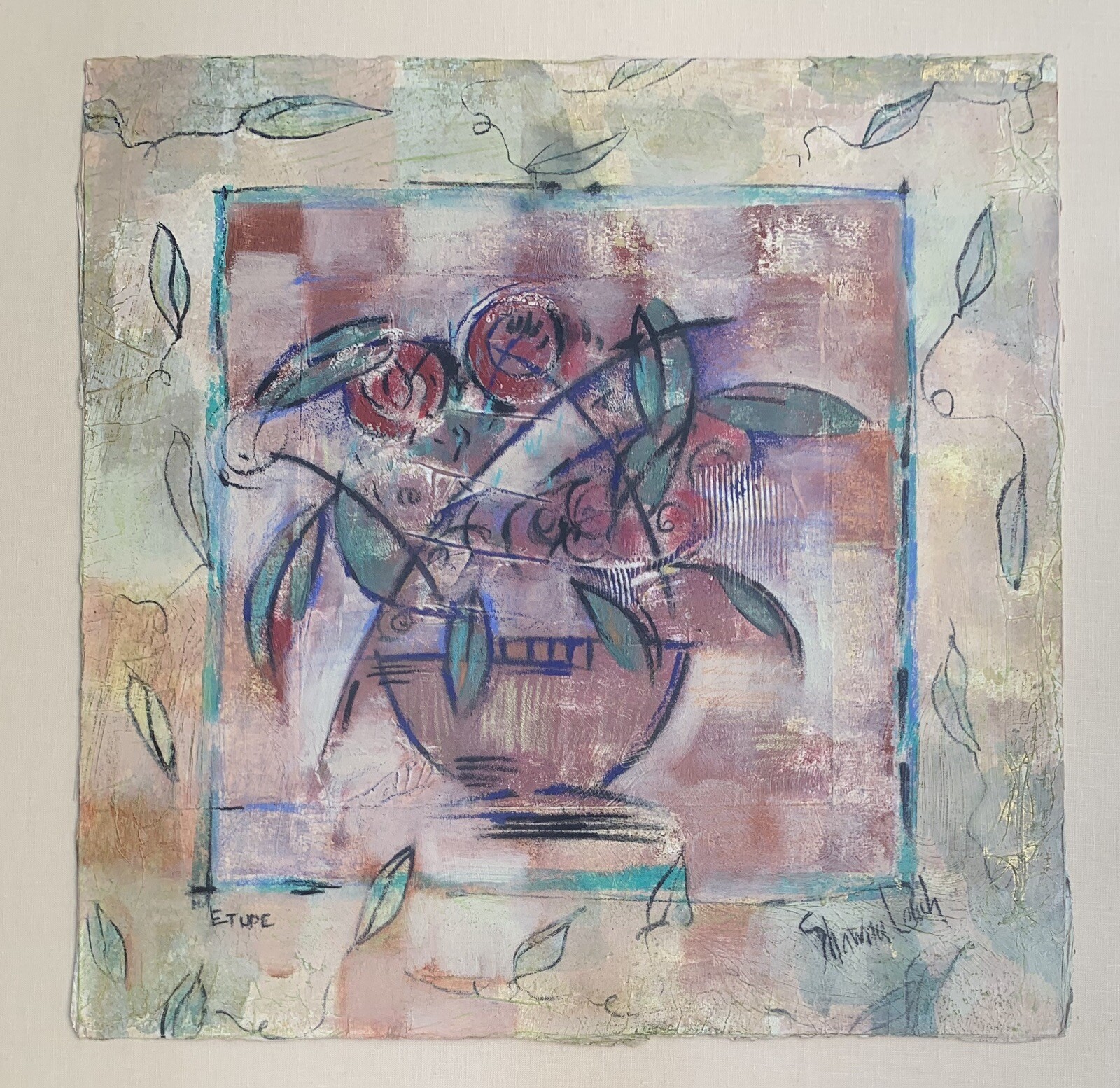 Shawna Leach, Original Oil Painting On Paper, Professionally Framed | eBay