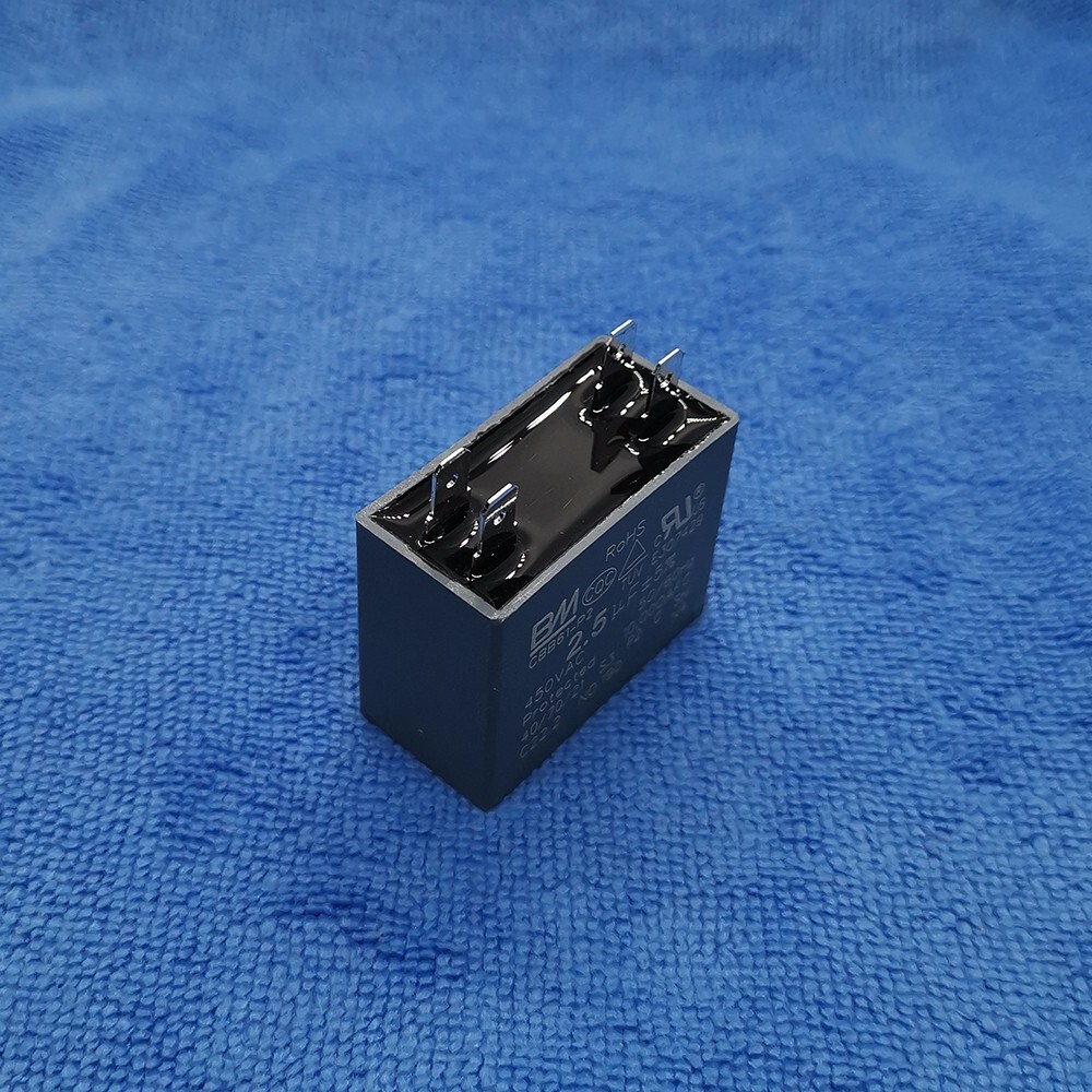 1pc 2.5uF 450V 2.5 mfd AC 4-Terminal Mini Split Capacitor CBB61 for Fan ...