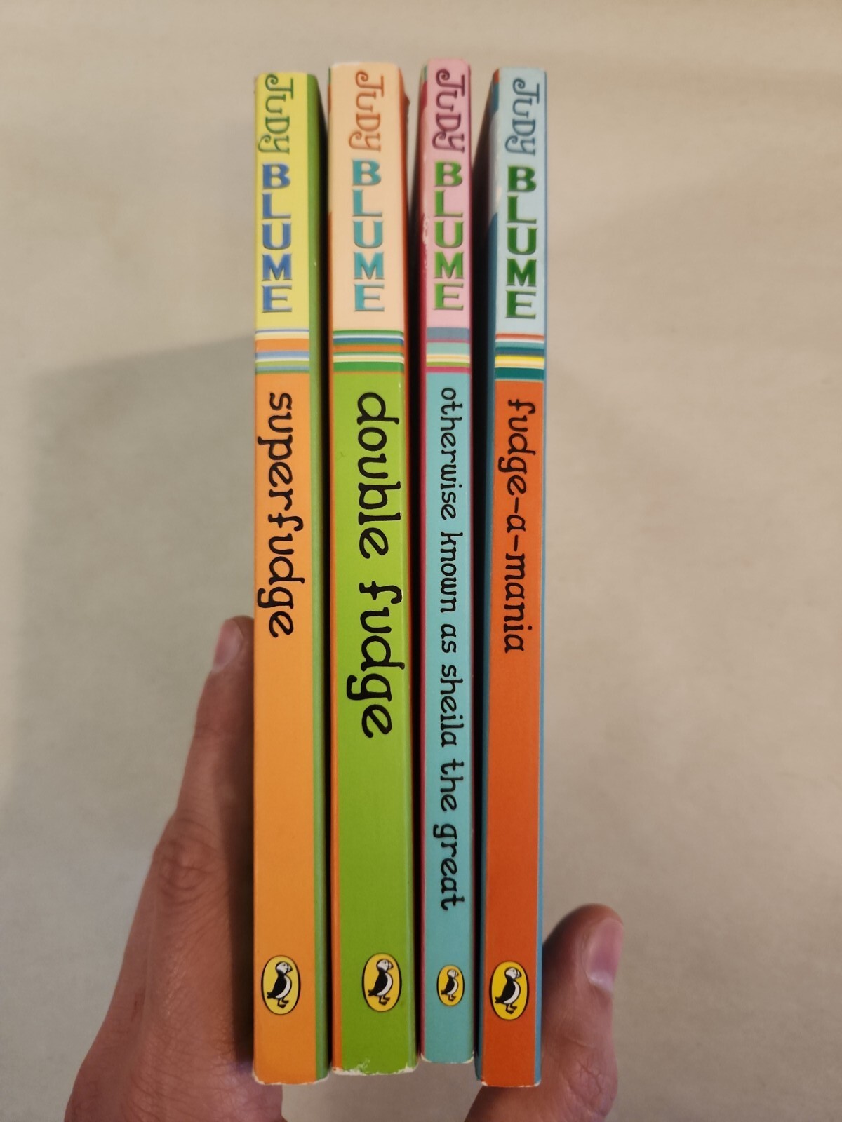 Judy Blume Lot of 4. Fudge, Superfudge, Fudge-a-mania, Otherwise Known ...
