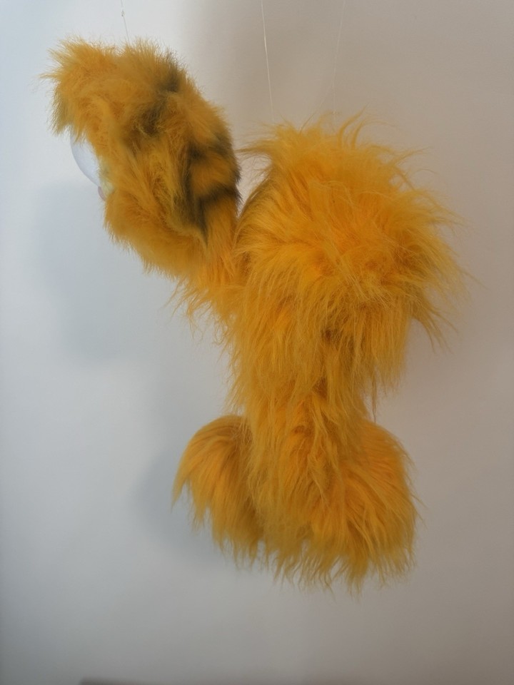 Vintage 1980s Plush Creations Inc Garfield Cat Marionette String Puppet ...