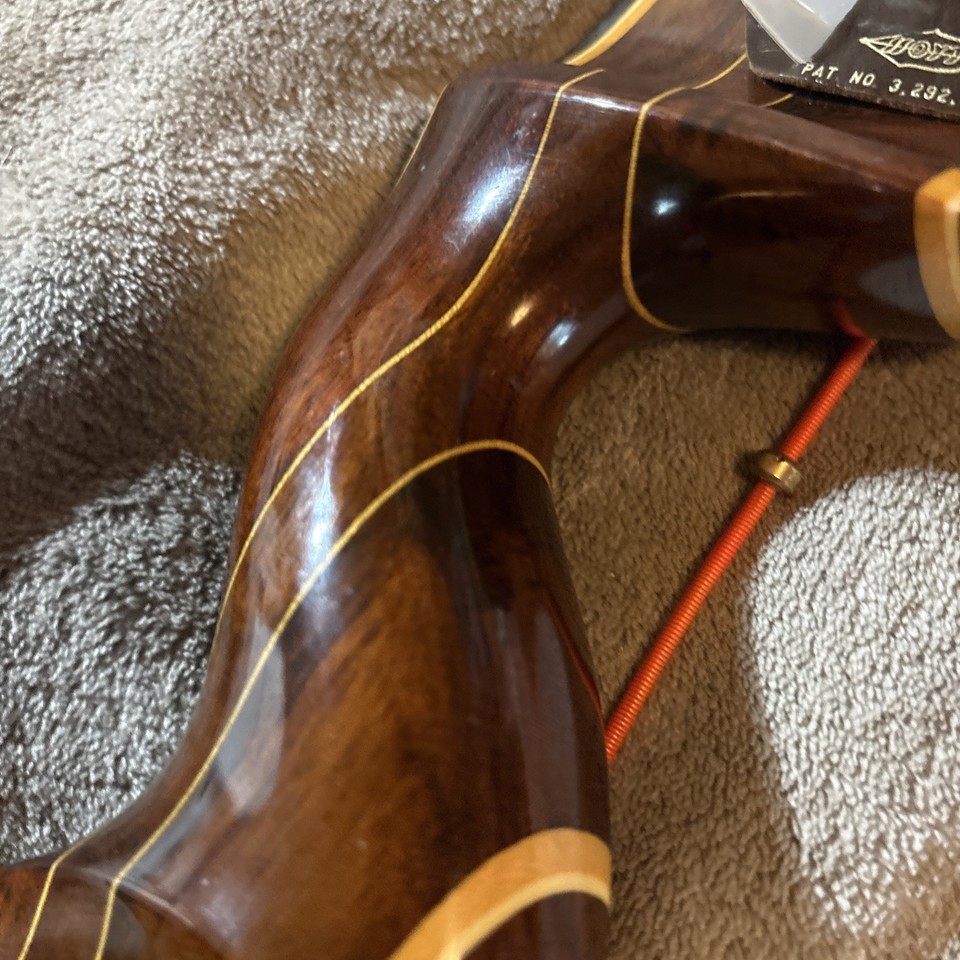 Vintage Hoyt Pro Medalists Recurve 62" Dark Wood | eBay