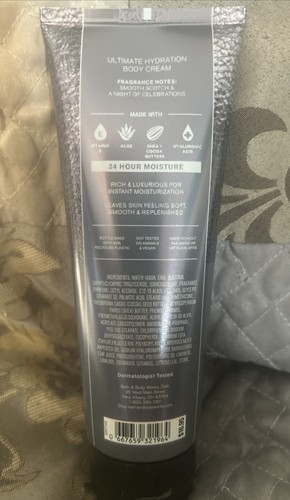 ONE Bath & Body Works COUNTDOWN TO MIDNIGHT MEN’S Body Cream-24 Hour ...