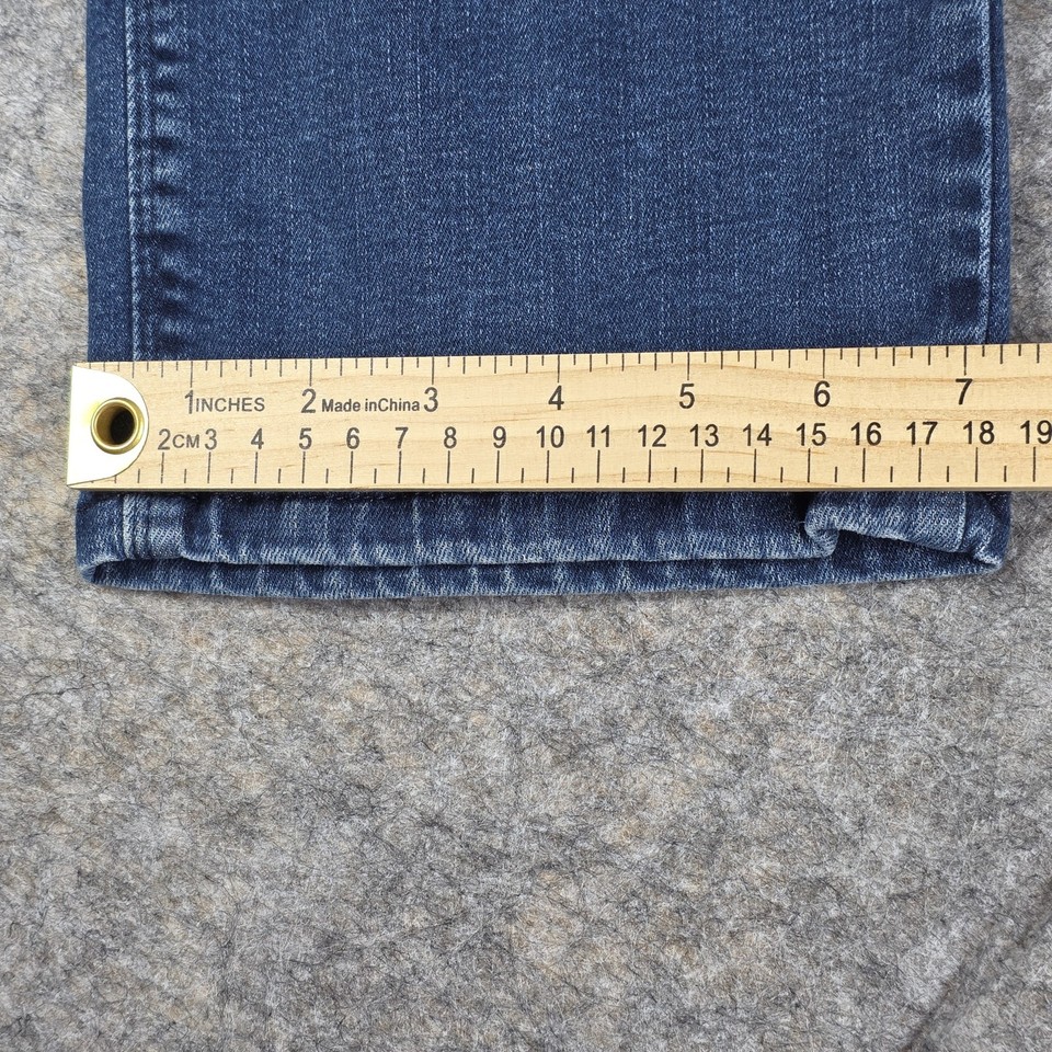 Mott & Bow Straight Leg Jeans Mens 33x32 Blue Stretch Denim Comfort ...
