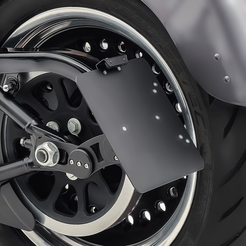 Side Mount license plate holder for Harley Davidson Fat Boy 08-17 CRB ...