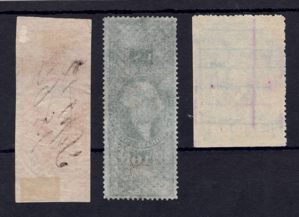 US Scott #'s R89a, R96c and R249, ALL USED Revenue Stamps! SCV $145.00 ...