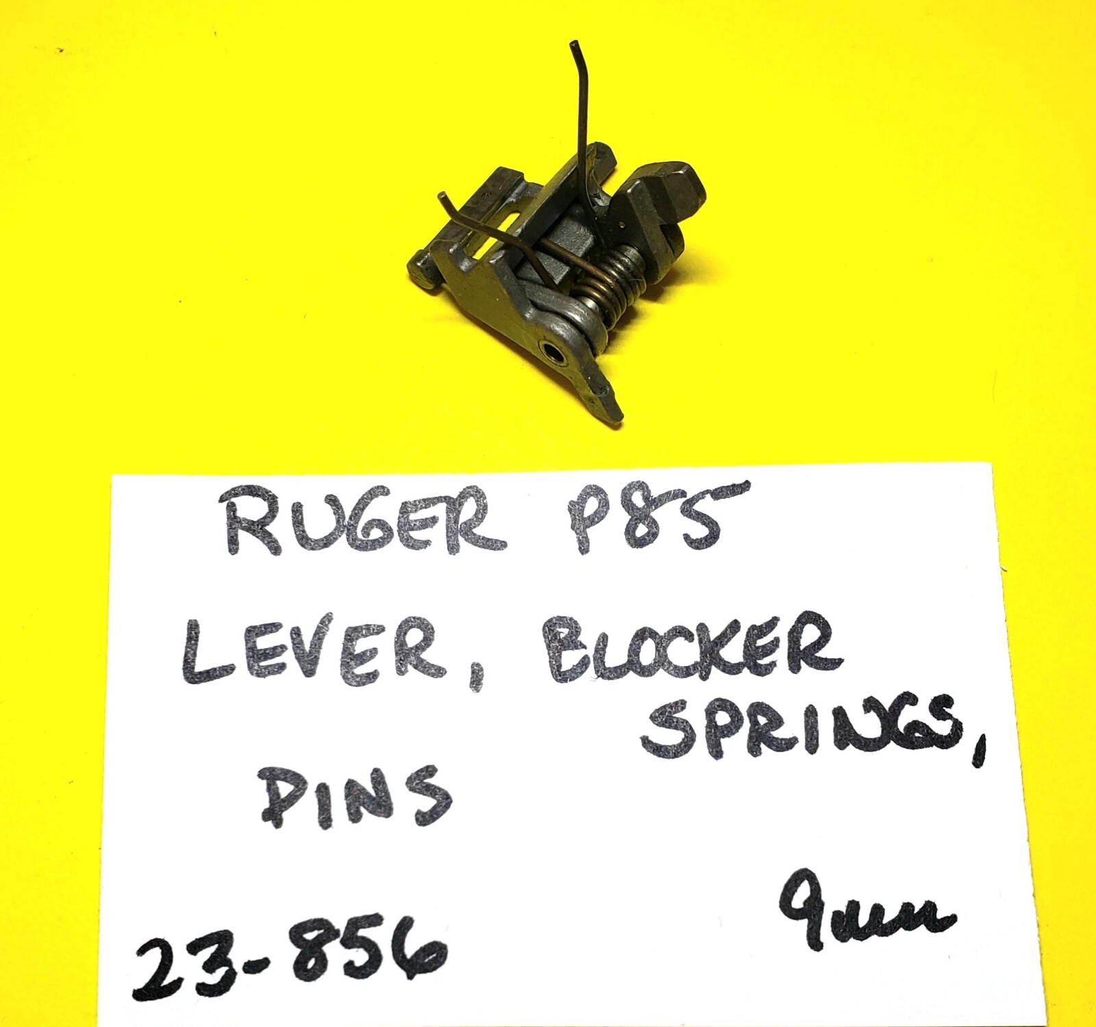 RUGER P85 in 9MM MAGAZINE BLOCKER SPRINGS, LEVER & PINS FACTORY #23-856 ...