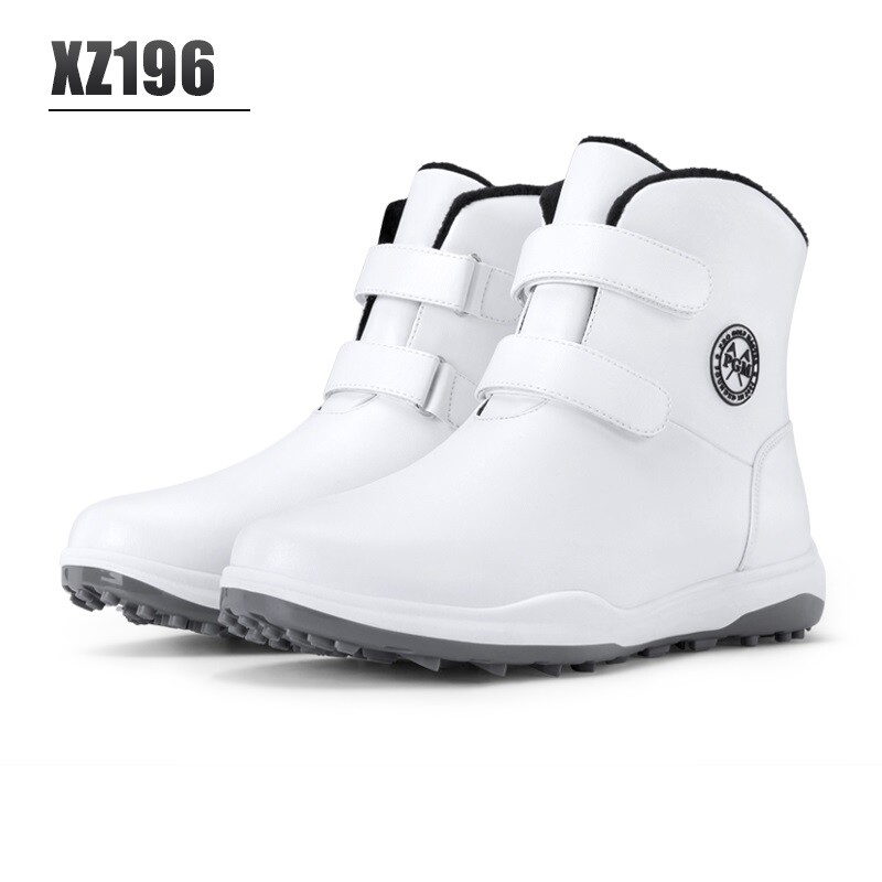 Pgm Plus Velvet Women Golf Boots High Tops Snow Shoes Waterproof Warm ...