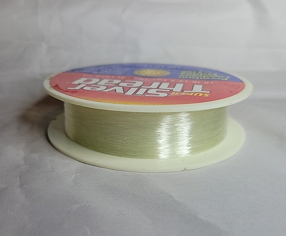 SUPER SILVER THREAD BULK COPOLYMER LINE 300YD CLEAR 10LB | eBay