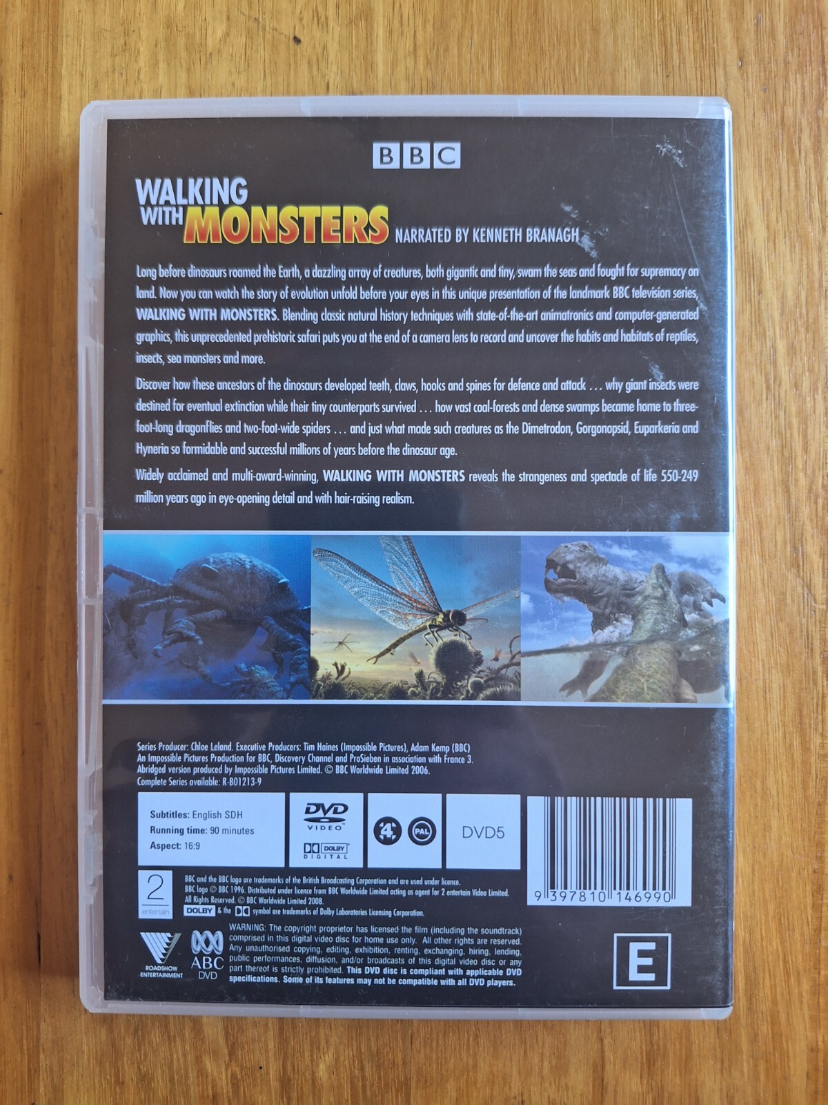 BBC Walking With Monsters DVD | eBay