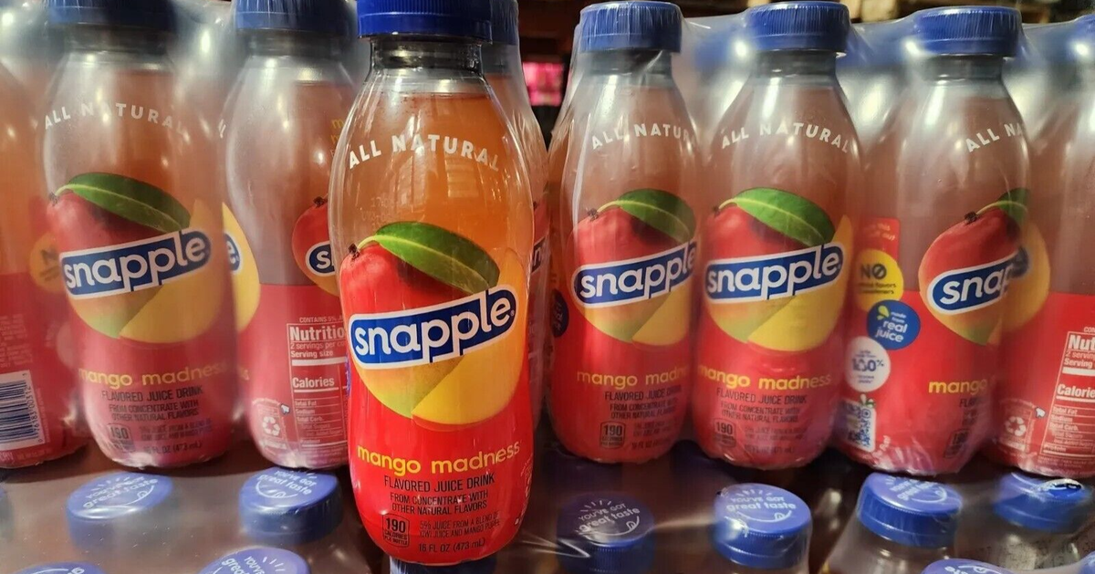 Snapple Bottle Snapple Lemonade Snapple Lemonade Bottle CleanPNG