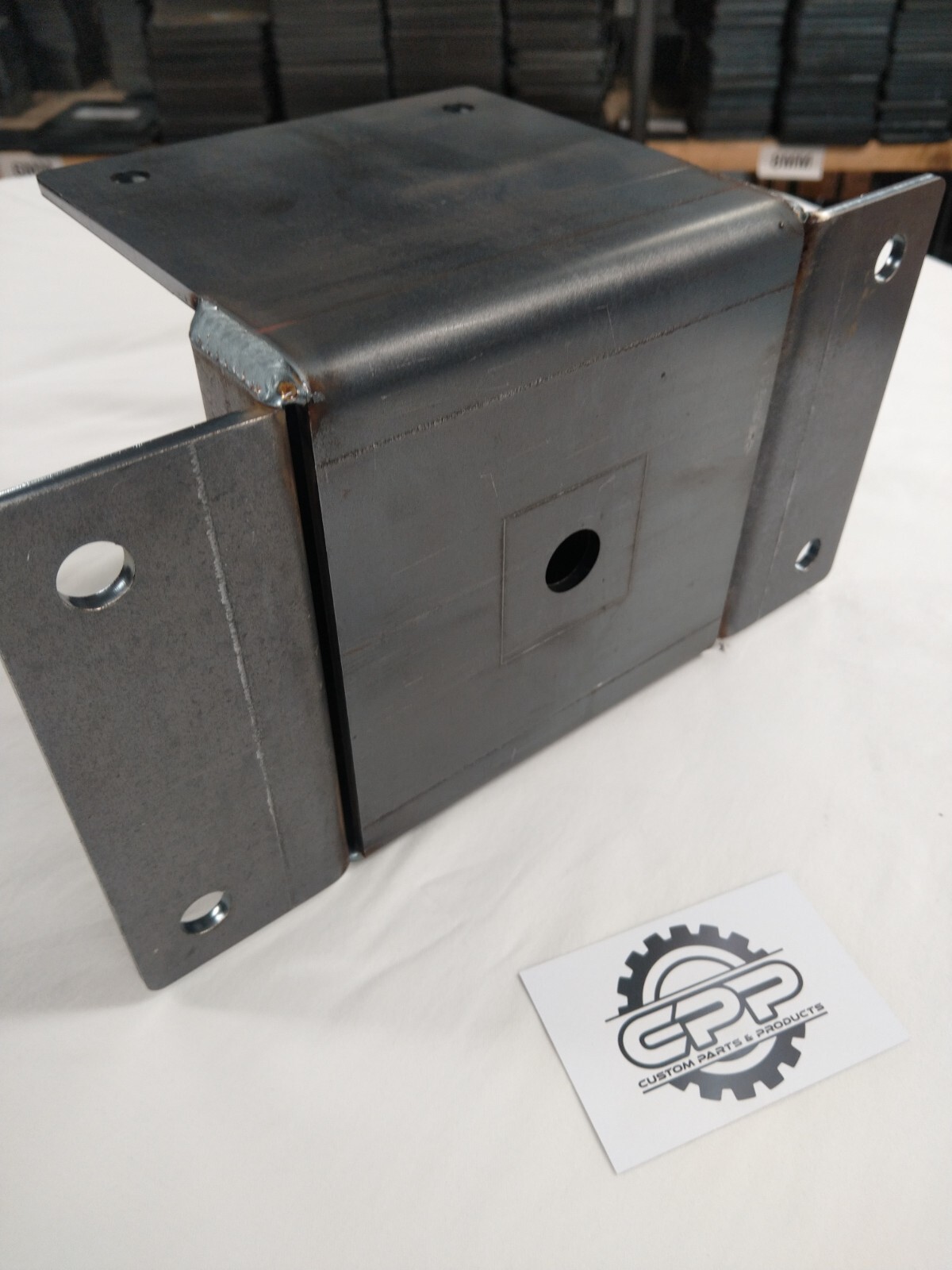 Fence Post Socket 150mm 6" Timber 5mm Thick Steel 50mm Elevation 6 ...