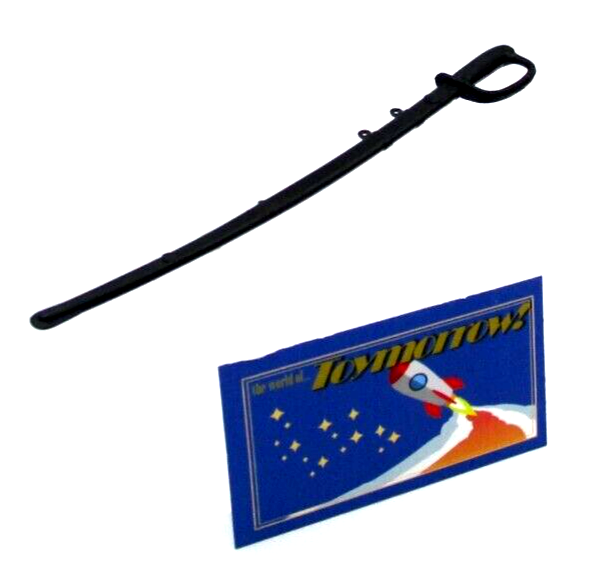 Marx Fort Apache Fighters Weapon GENERAL CUSTER Accessory SWORD | eBay