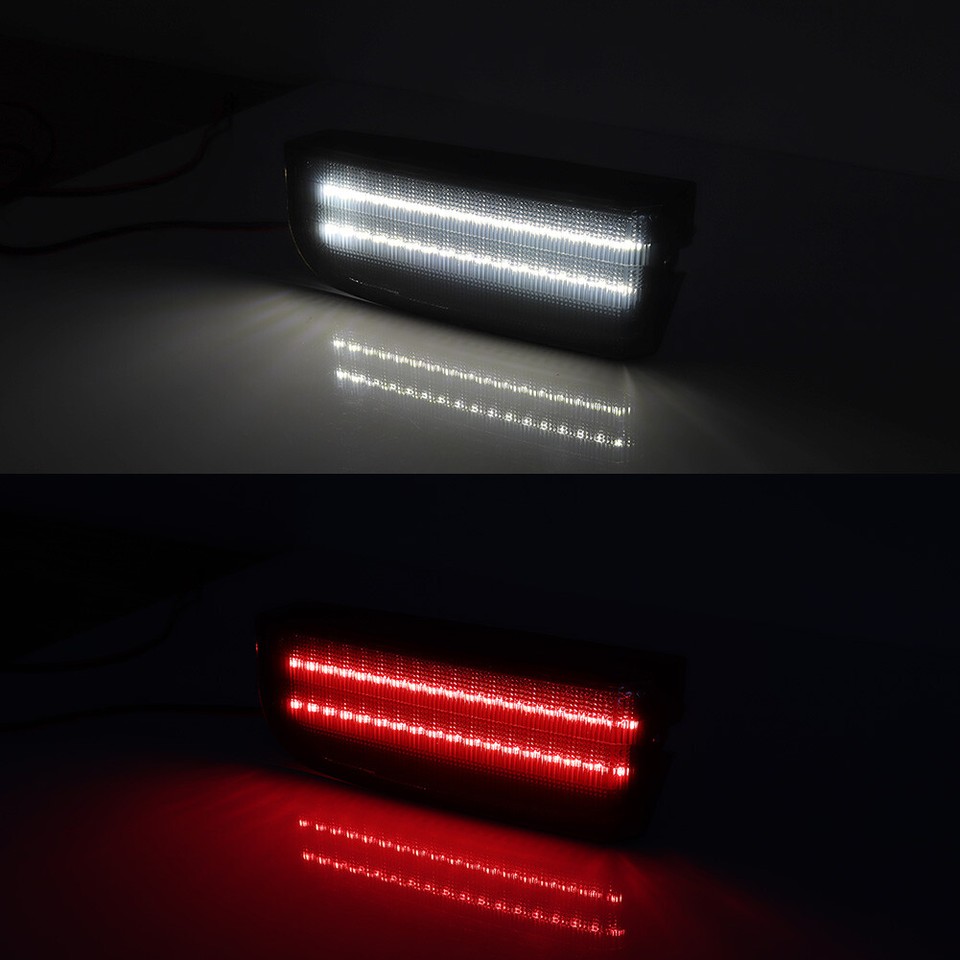 Smoked LED Rear Tailgate Reverse Backup Lights For Land Rover Range ...