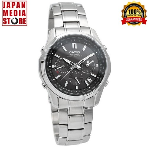 CASIO LINEAGE LIW-M610D-1AJF Black Dial Solar Atomic Radio Analog Men ...