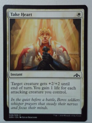 Take Heart *PLAYSET* Magic MtG x4 GRN Guilds of Ravnica | eBay
