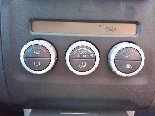 NISSAN NAVARA HEATER/AC CONTROLS D40, CLIMATE CONTROL TYPE, 09/05-08/15 ...
