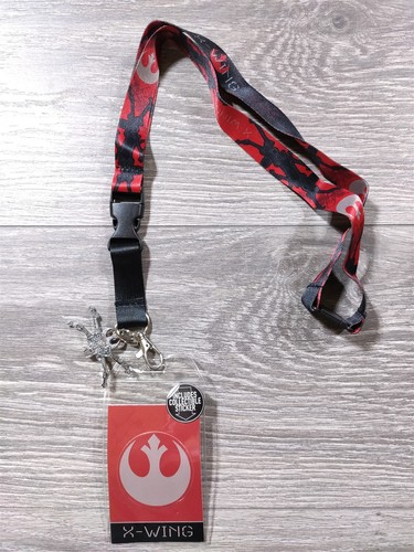 Star Wars Lanyard X-Wing Rebel ID Holder Event Collectible Adult | eBay