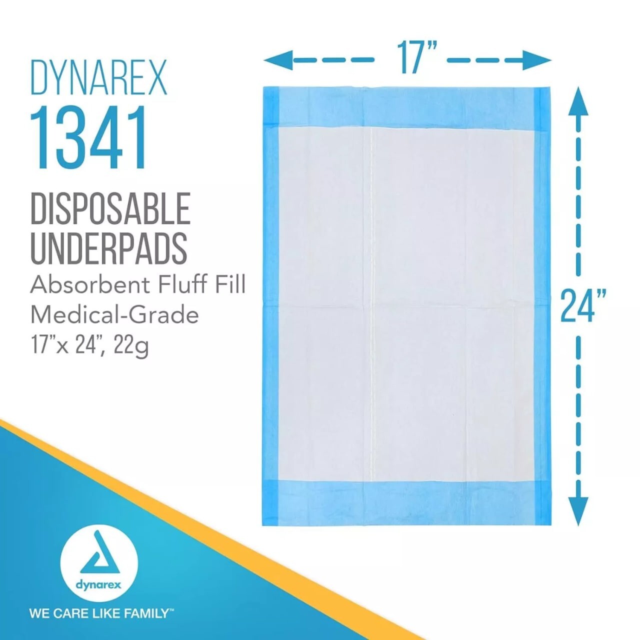 100 Count Disposable Underpad Adults Bed Pads Chucks Mats Sheets ...