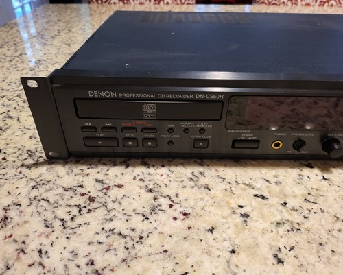 Denon DN-C550R Professional Dual Drawer CD Player CD-R CD-RW Recorder ...
