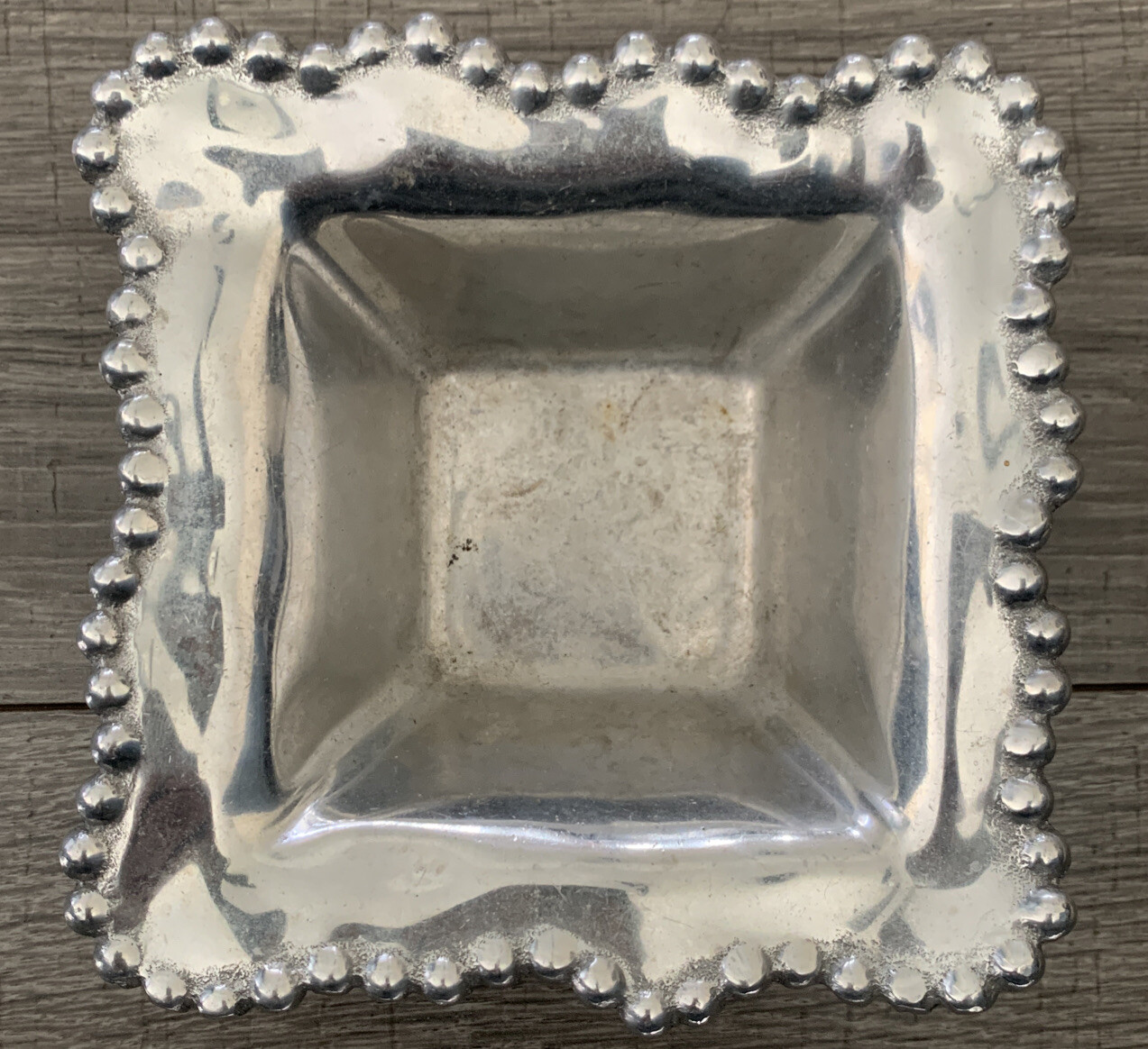 Mariposa String of Pearls Aluminum Trinket Dish | eBay
