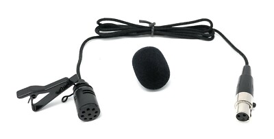 Lavalier Lapel Mic Tie Clip Microphone for VocoPro UDH Wireless ...