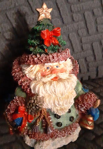 Vintage Crinkle Claus Forest Santa Claus 90s Dept 56 Christmas Possible ...