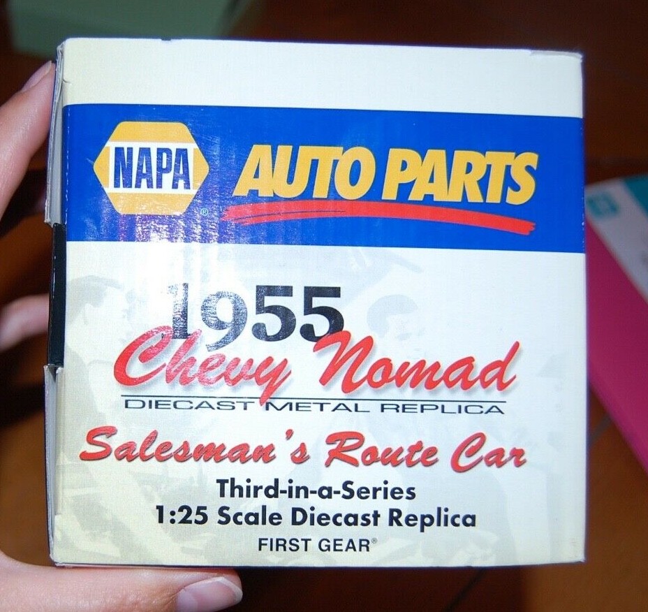 Napa Auto Parts FIRST GEAR 1955 CHEVY NOMAD NEW 1:25 DIE CAST / #3 IN ...