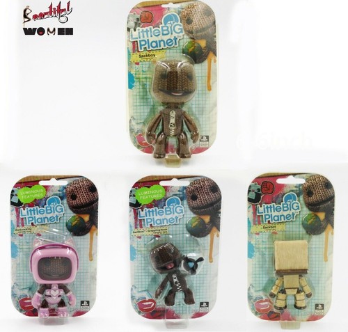 Little Big Planet Figure Sackboy Sackbot Console Kitty 3'' 6'' Toys ...