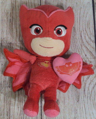 Disney Junior Pj Masks Just Play Plush Owlette Stuffed Animal Toy Red ...