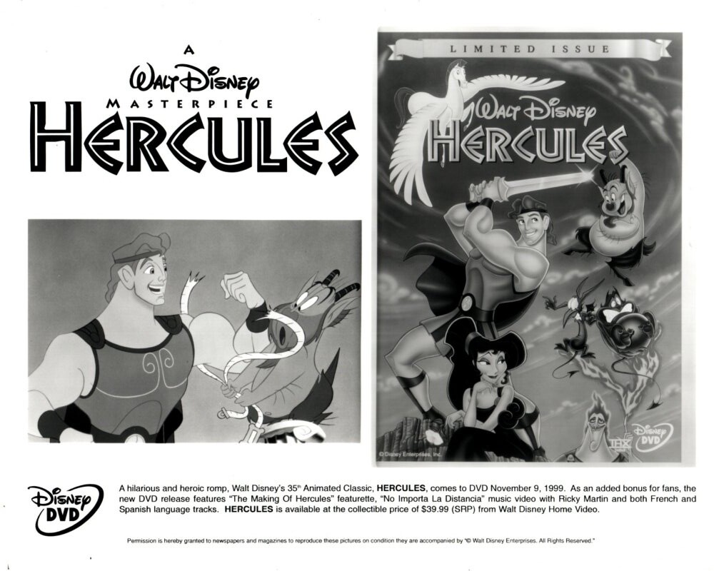HERCULES 1999 8x10 B&W DCD promotional photo | eBay