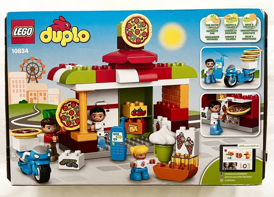 Lego Duplo My Town Pizzeria 10834 - RETIRED FACTORY SEALED 673419264563 ...