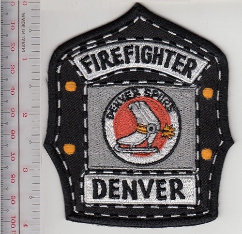 Denver Fire Department & WHA Denver Spurs Hockey Team Promo Patch sm | eBay