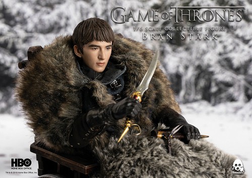 Threezero 1/6 Game of Thrones Bran Stark Figure Isaac Hempstead w ...