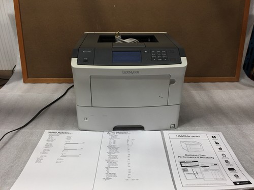 Lexmark MS610DE Monochrome Laser Printer 10k Pg Ct Toner incl TESTED | eBay