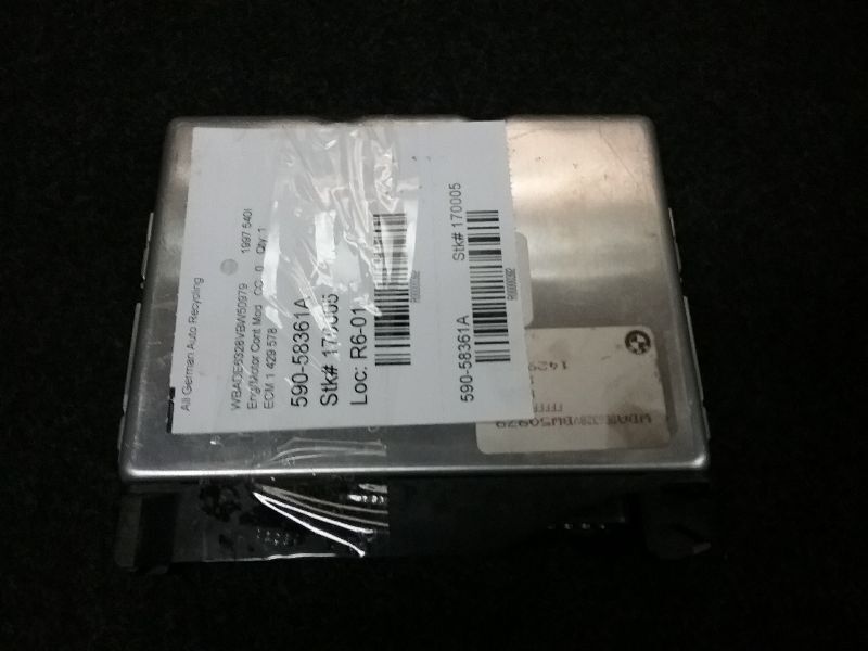 97 BMW 540I ENGINE CONTROL MODULE ECU ECM DME UNIT AUTOMATIC 1 429 578 ...
