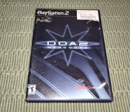 DOA2 Hardcore Dead Or Alive II Sony Playstation 2 PS2 Tecmo Fighting Game 18946010175| eBay