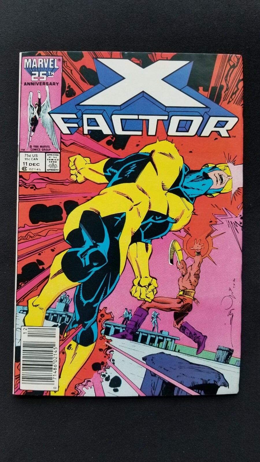 X-Factor #11 Newsstand 1986 KEY app Apocalypse! Death of Berzerker ...