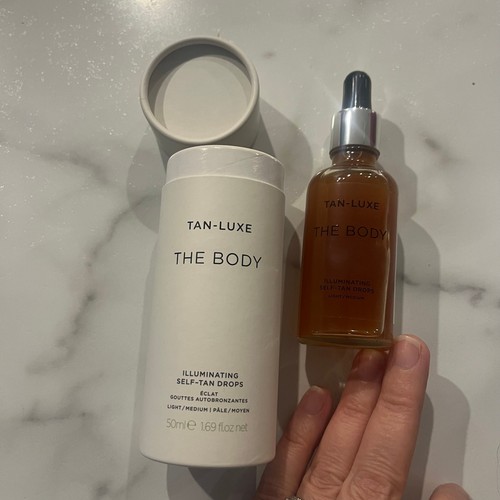 Tan Luxe The Face Illuminating Self Tan Sunless Drops Light Medium 50 ...